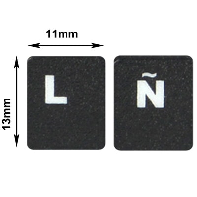 Spanish Learning Keyboard Sticker - Laptop/Desktop Computer | Bigupgadgets