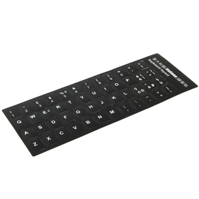 Italian Learning Keyboard Layout Sticker for Laptop/Desktop Computer ...