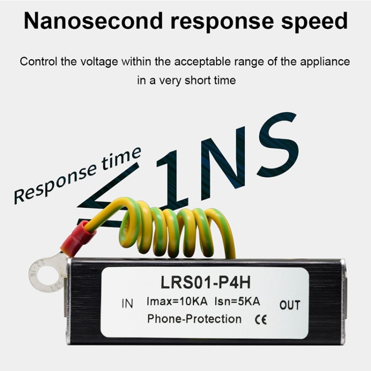 RJ11 Network Surge Protector Telephone Surge Protection Device ...