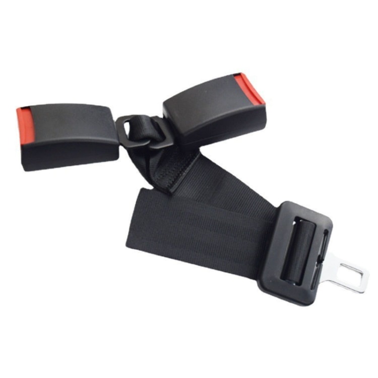 Car Rear Seat Safety Belt Connector - One Support and Two Extension ...