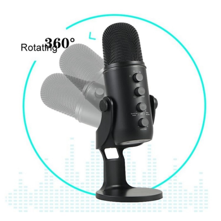 SM-20 USB Noise Reduction Condenser Desktop Microphone | Bigupgadgets