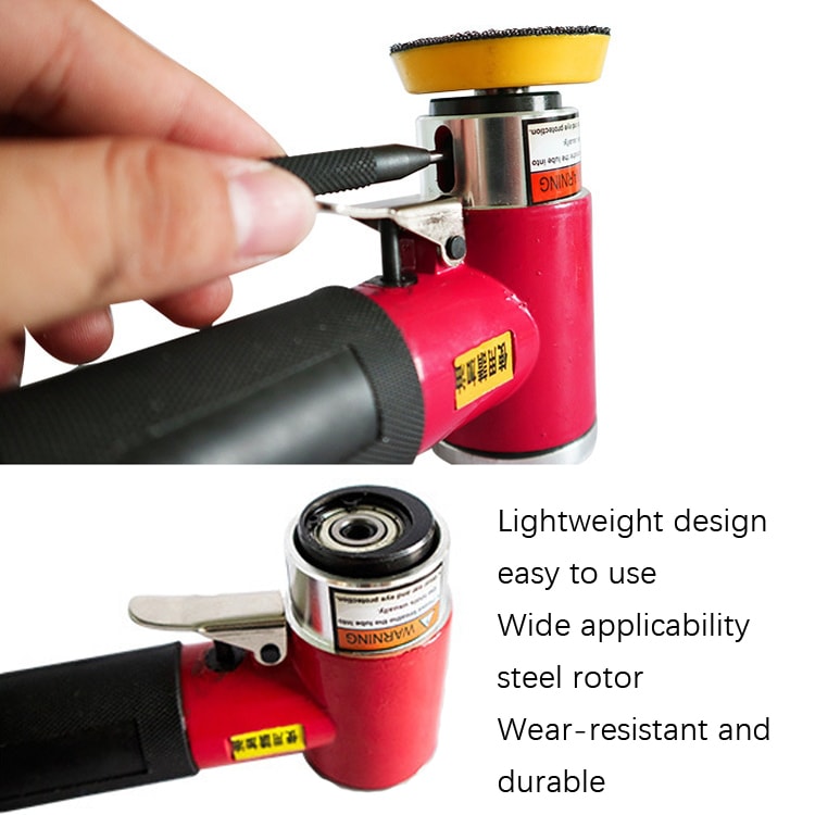 Pneumatic Polishing & Sandpaper Car Waxing Machine (Black, 2" 3" Pallet ...
