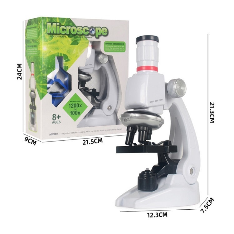 Kids' Microscope Toy Set 1200X for Early Science Education | Bigupgadgets