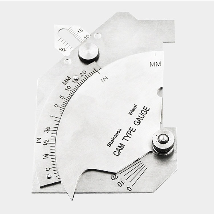 MG-8 Stainless Steel Fillet Weld Gauge Multi-function Ruler | Bigupgadgets