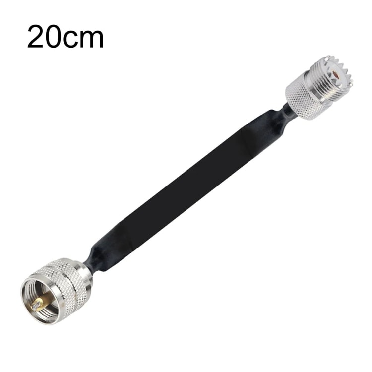 20cm UHF 50 Ohm RF Coaxial Cable, Male to Female Extension Cord ...